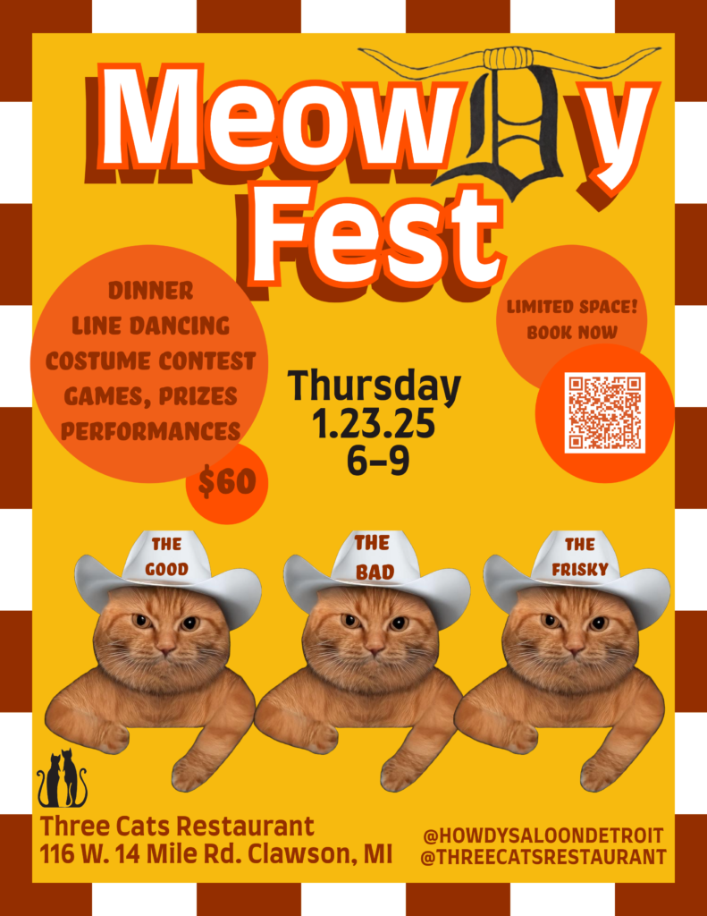 Meowdy Fest at Three Cats | Three Cats Restaurant